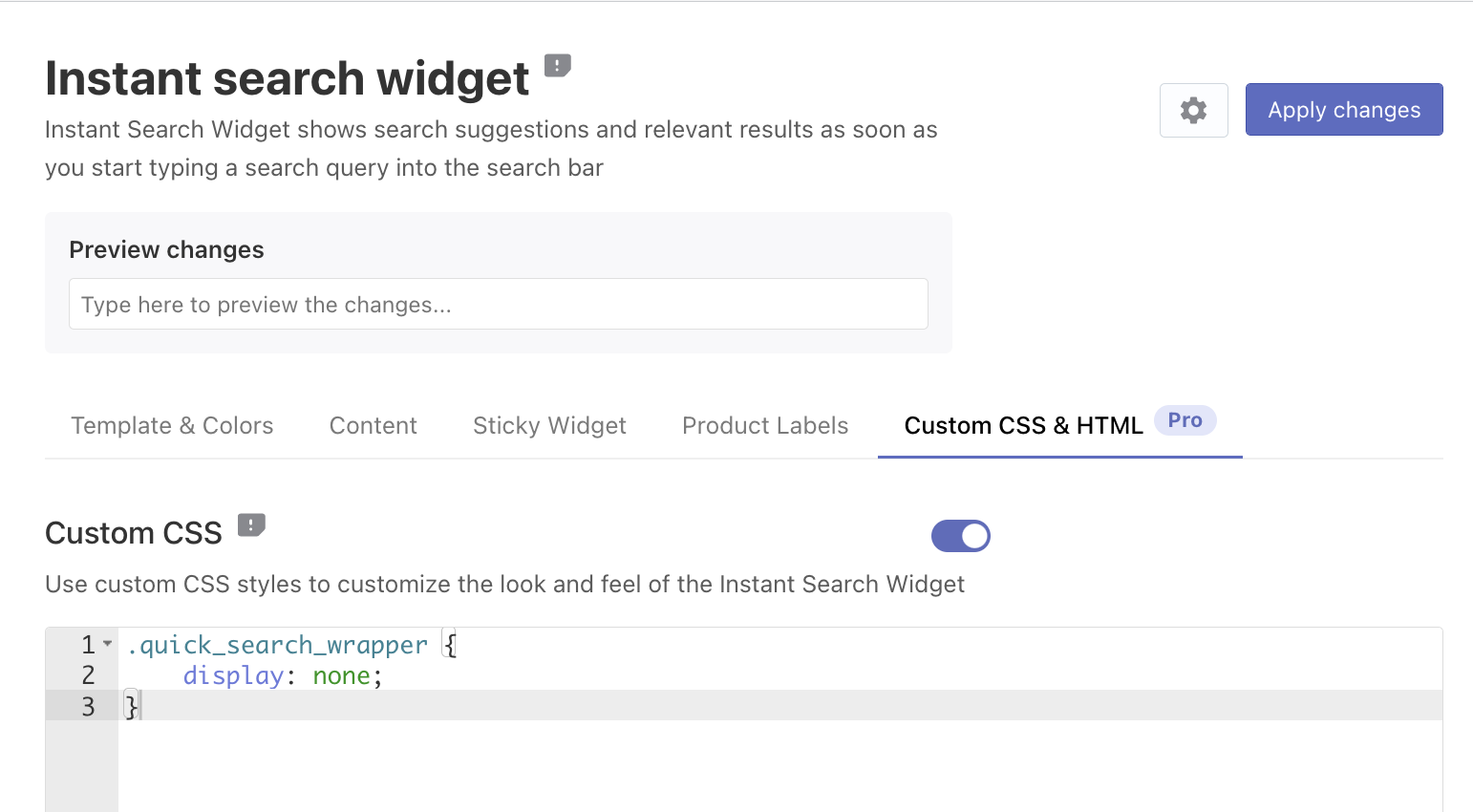 How to disable the built-in autocomplete in a Shopify theme | Searchanise Documentation