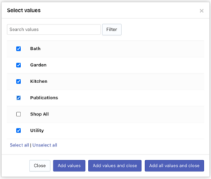 Creating Filters on BigCommerce | Searchanise Documentation