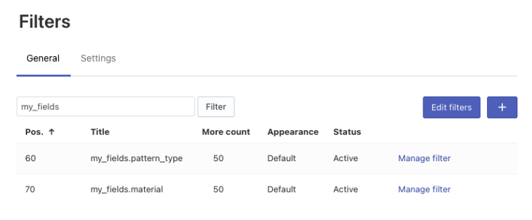 Setting up filters based on variant options, tag prefixes and metafields on Shopify ...