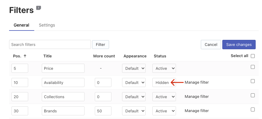 Adjusting Filters on Wix | Searchanise Documentation Adjusting Filters on Wix | Searchanise Documentation